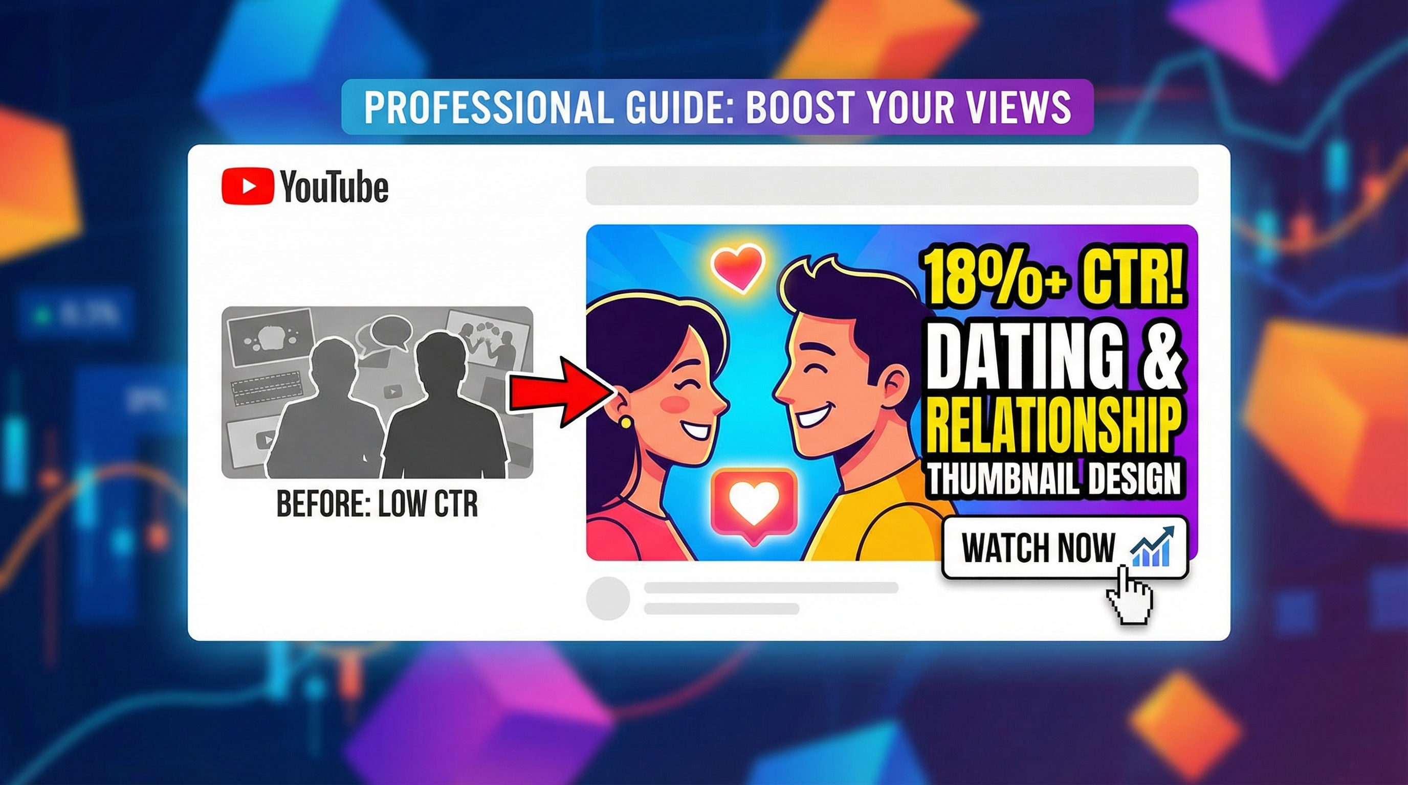 Dating & Relationships Thumbnail Design: 18%+ CTR Strategies - AI ...